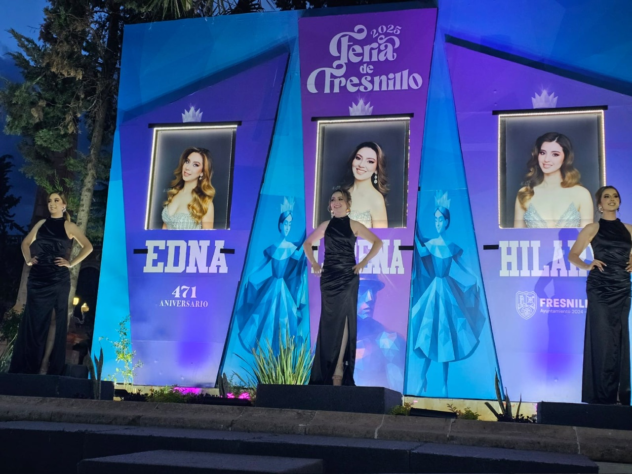 Develan las fotografías oficiales de las candidatas a reina de ...